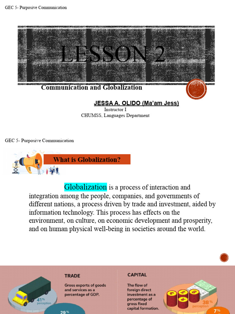 Ppt. Gec 5 L2 1 | PDF | English Language | Communication