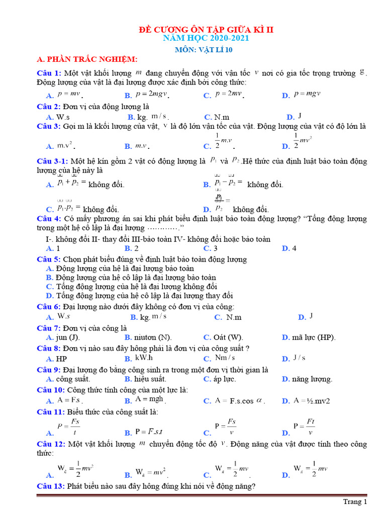 On Kiem Tra Giua Hk2 | PDF