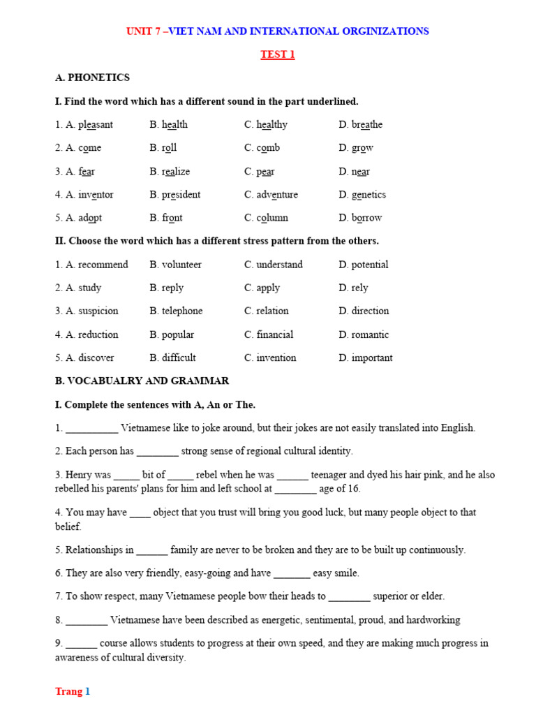 Practice Unit 7 | PDF | Wedding | Bride