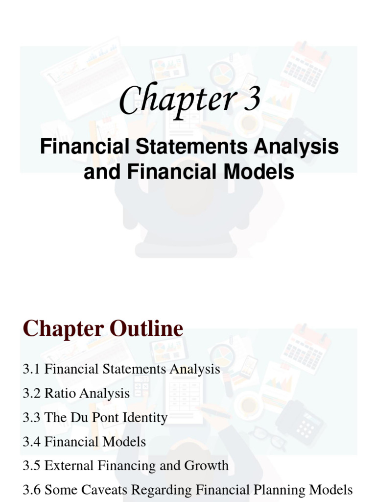 Chap 03 - Financial Statements Analysis and Financial Models | PDF ...