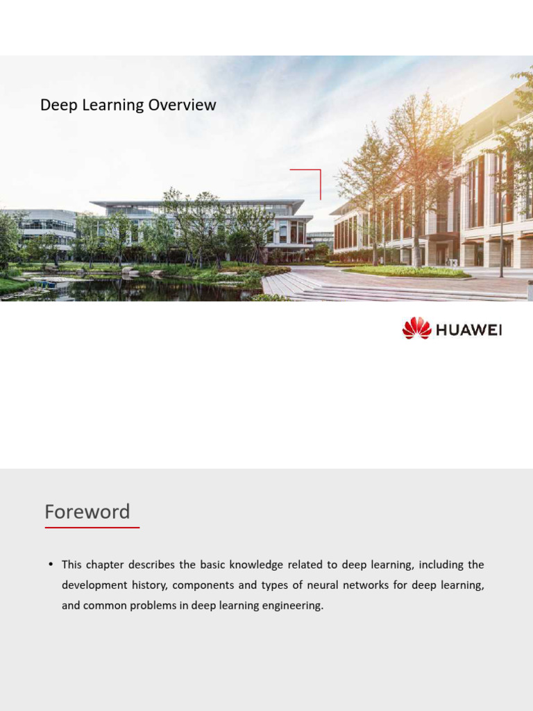 3 Deep Learning Overview v3.5 | PDF | Deep Learning | Artificial Neural Network