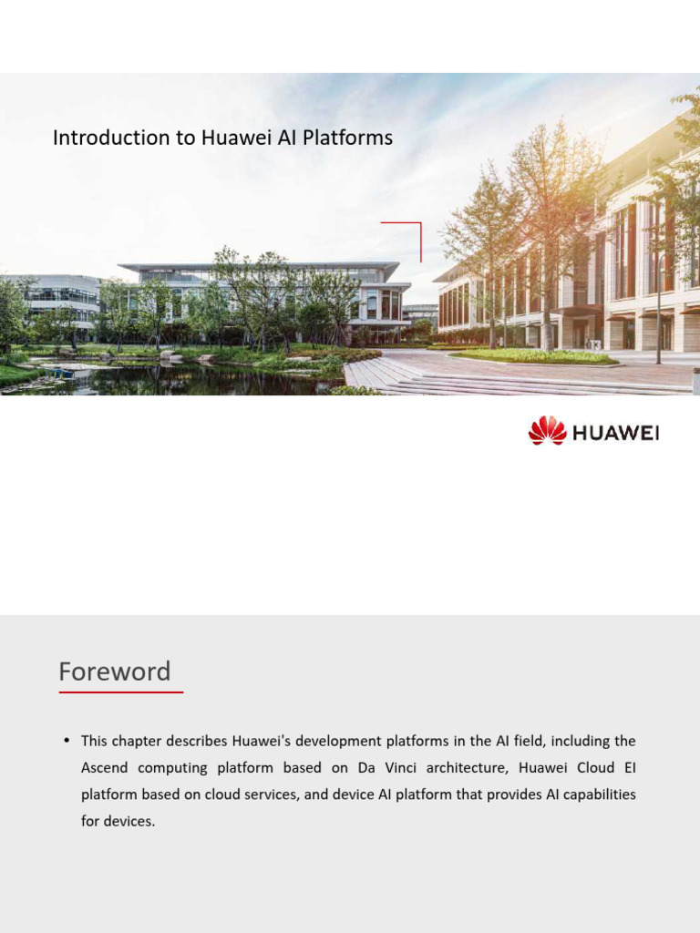 5 Introduction To Huawei AI Platforms v3.5 | PDF | Central Processing Unit | Graphics Processing ...
