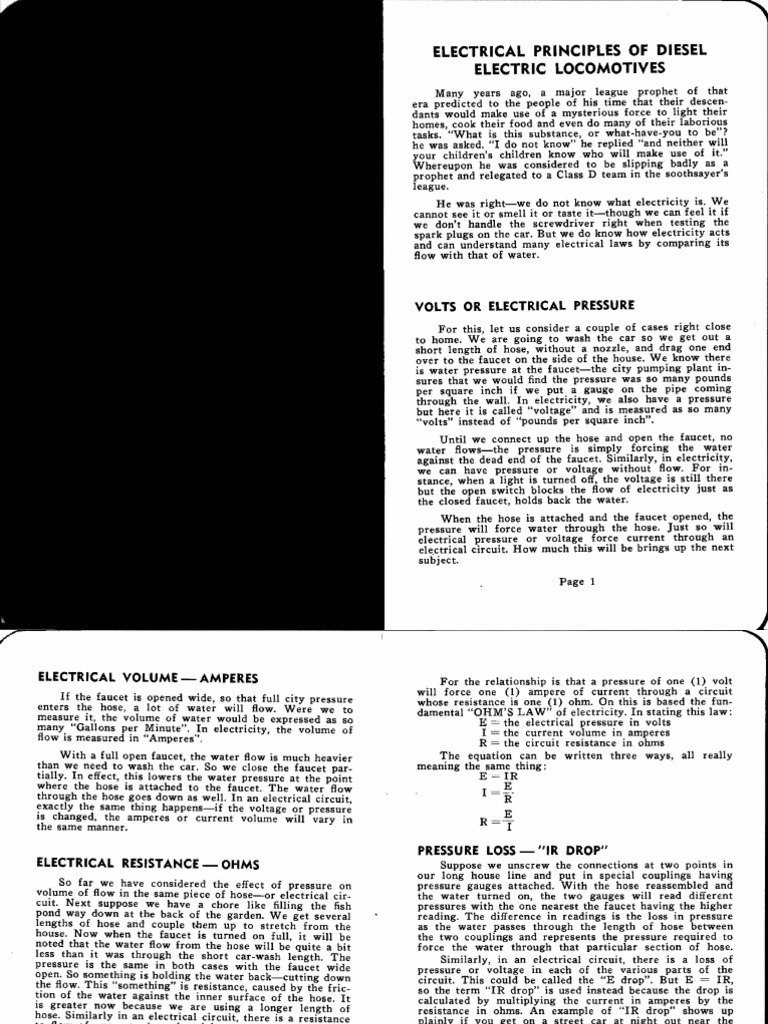 FM Handbook Electrical Principles 1953 | Download Free PDF | Electric ...