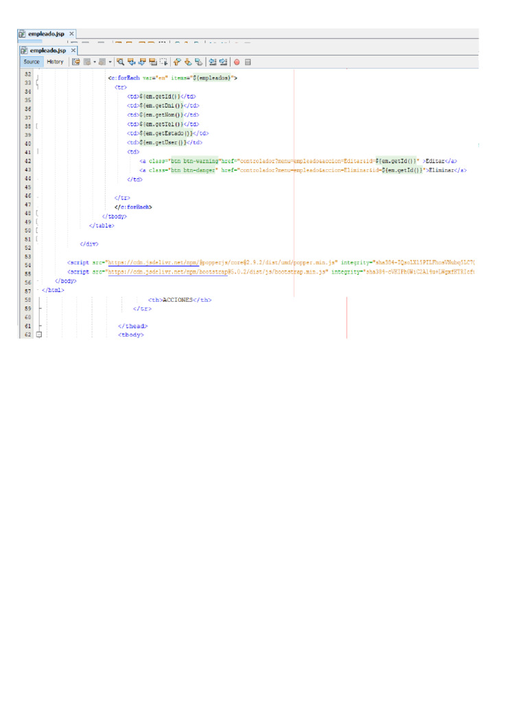 Empleador Interfaz | PDF