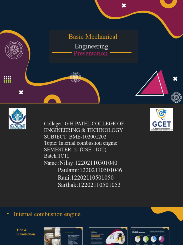 Basic Mechanical: Engineering | PDF | Internal Combustion Engine | Energy Conversion