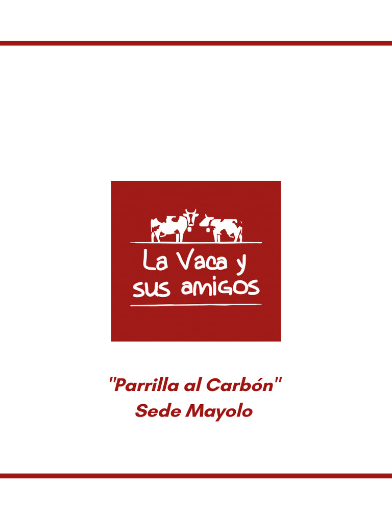 Carta Mayolo - La Vaca y Sus Amigos 2021 | PDF