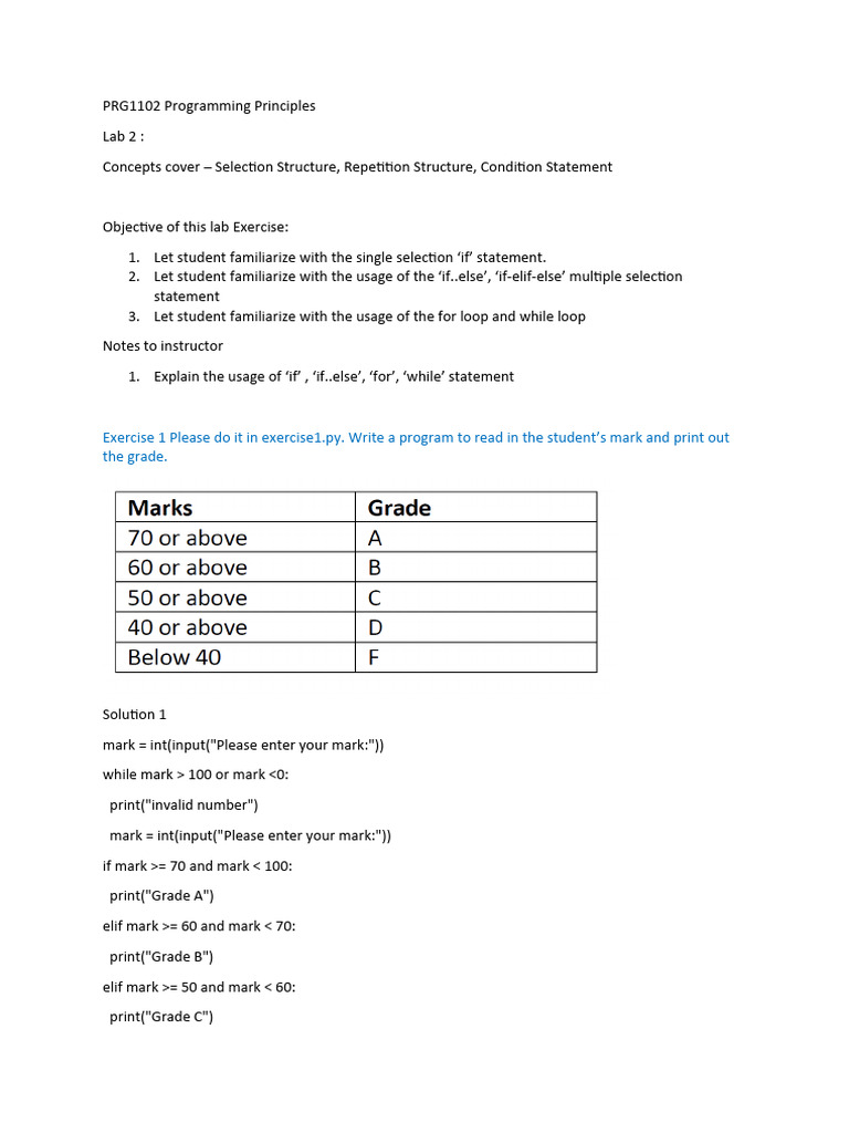 Lab 2 | PDF | Computer Programming | Computing