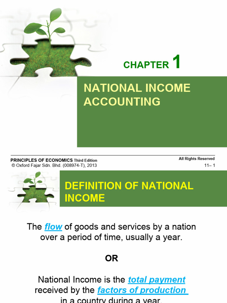 Economics: National Income Basics | PDF | Gross Domestic Product | Income