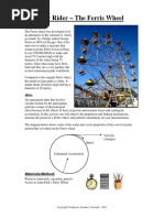 Ferris Wheel Physics and Forces Explained | PDF | Acceleration | Force
