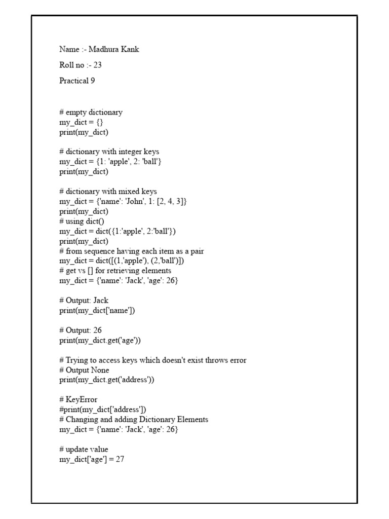 Pratical 9 | PDF Pratical 9 | PDF