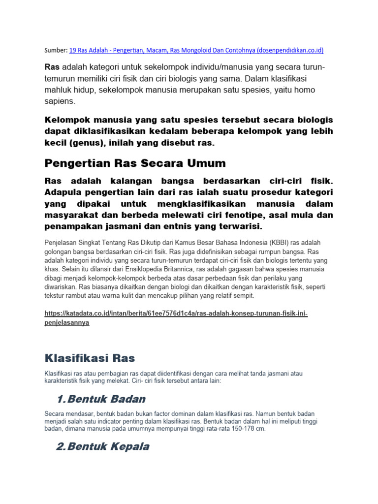 Religion Ras | PDF | Kesehatan Holistik