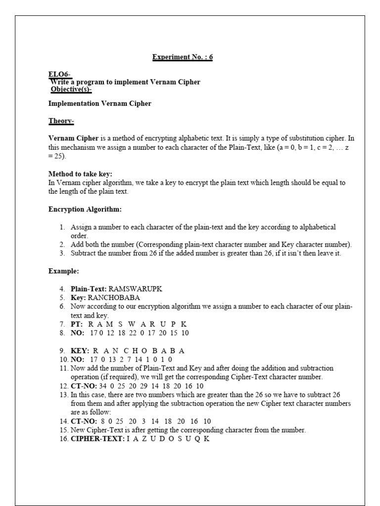Expt 6 | PDF | Teaching Methods & Materials | Computers