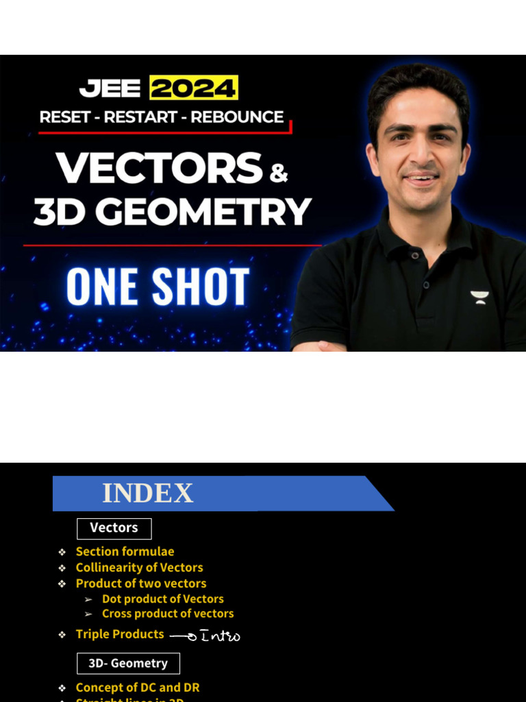 Vector 3D New Problems | PDF | Vector Space | Euclidean Vector