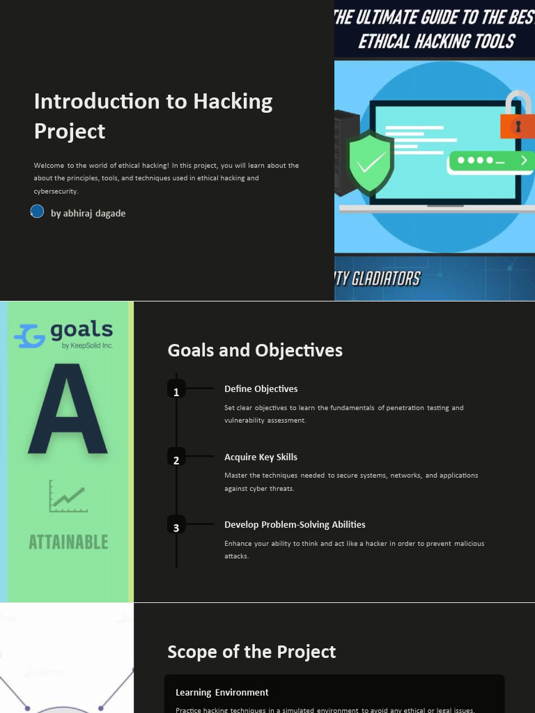 Introduction To Hacking Project Pdf Security Hacker Computer Security