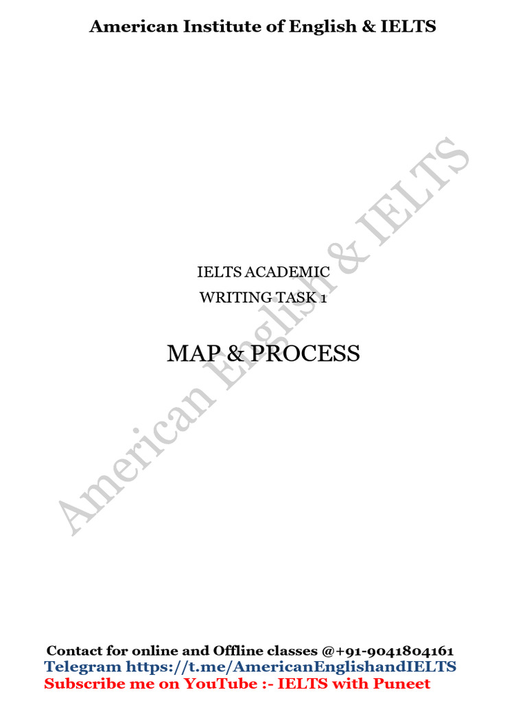 Vocabulary For Maps and Process | PDF