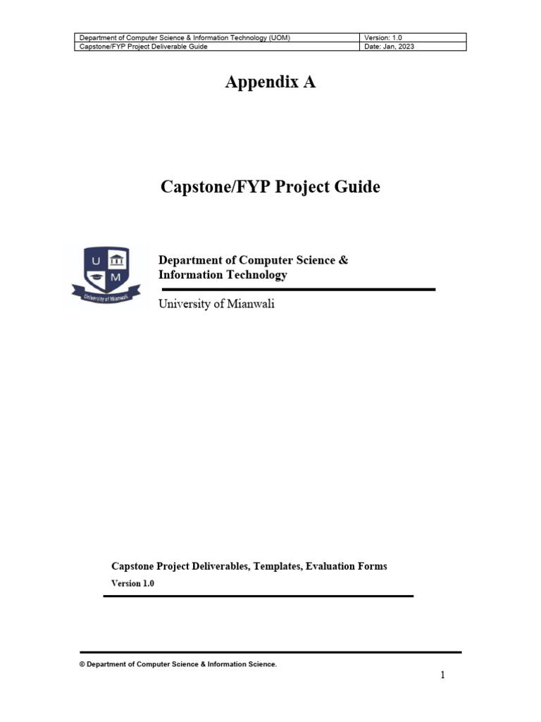 Capstone Project UMW-1 | PDF | Databases | Information