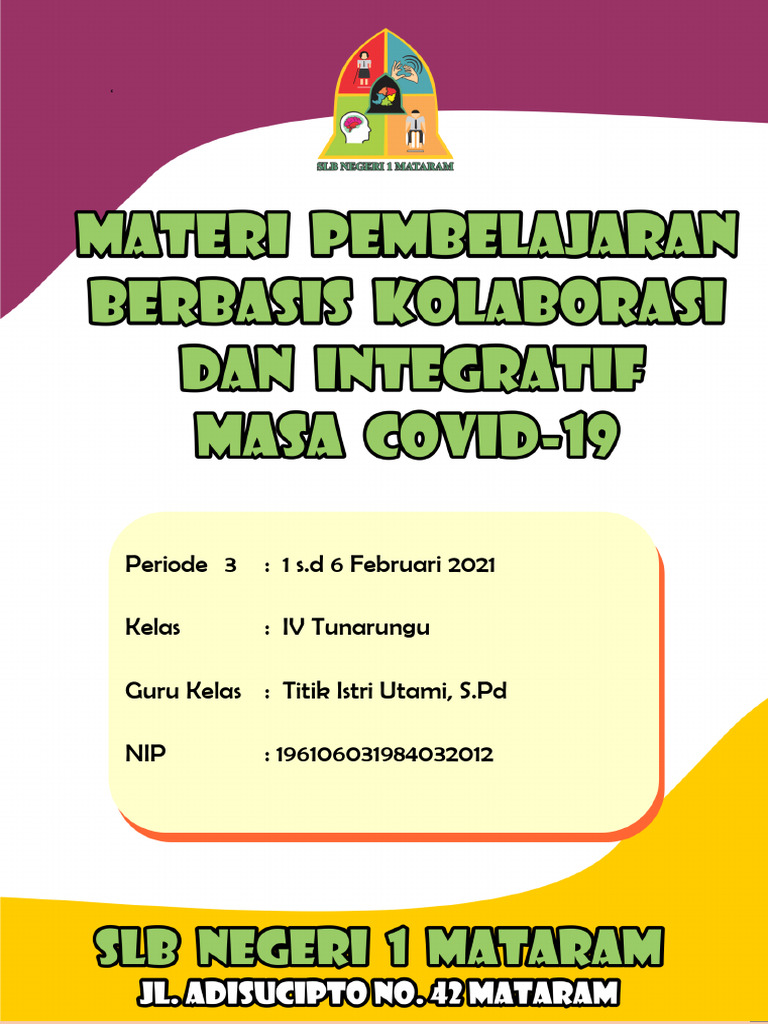 BDR KELAS IV B BDR 1-6 Feb | PDF