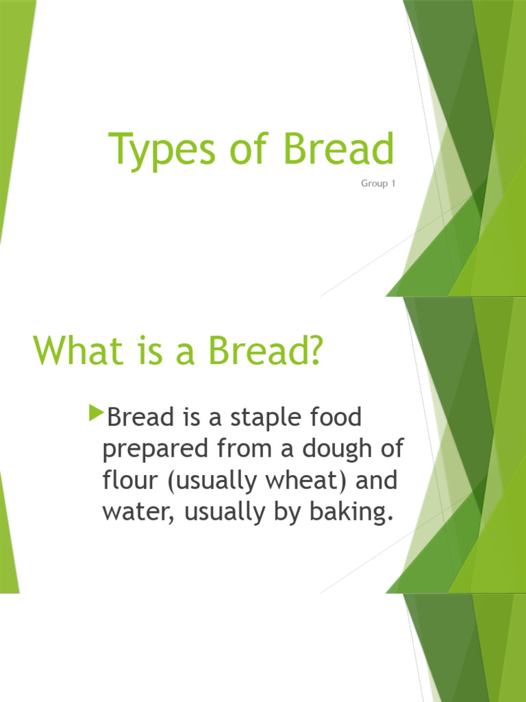 Types of Bread | PDF