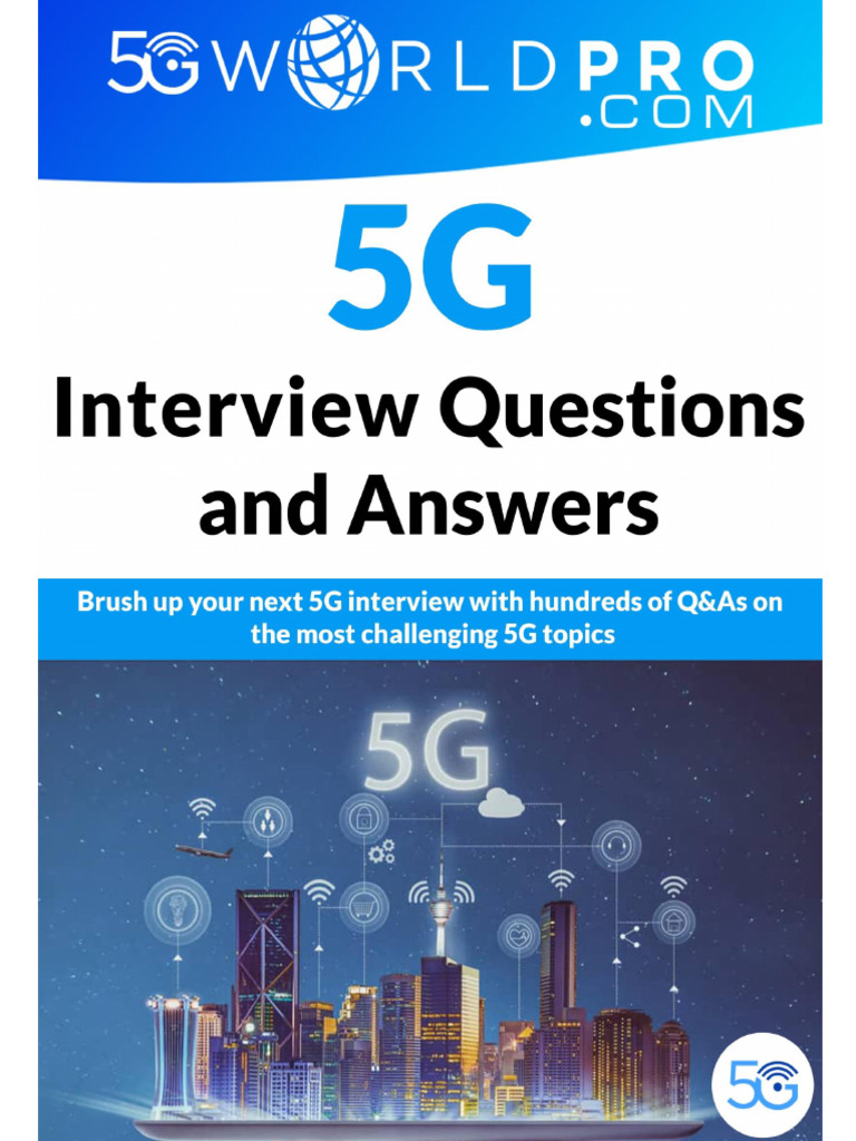 Sample 5G Interview Questions and Answers 1 | PDF