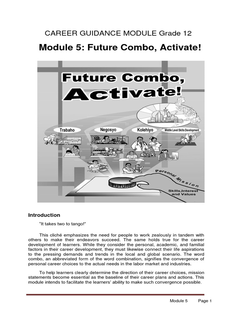 Module 5 Future Combo, Activate! | PDF