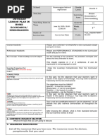 4as DLP Format | PDF | Lesson Plan | Educational Assessment