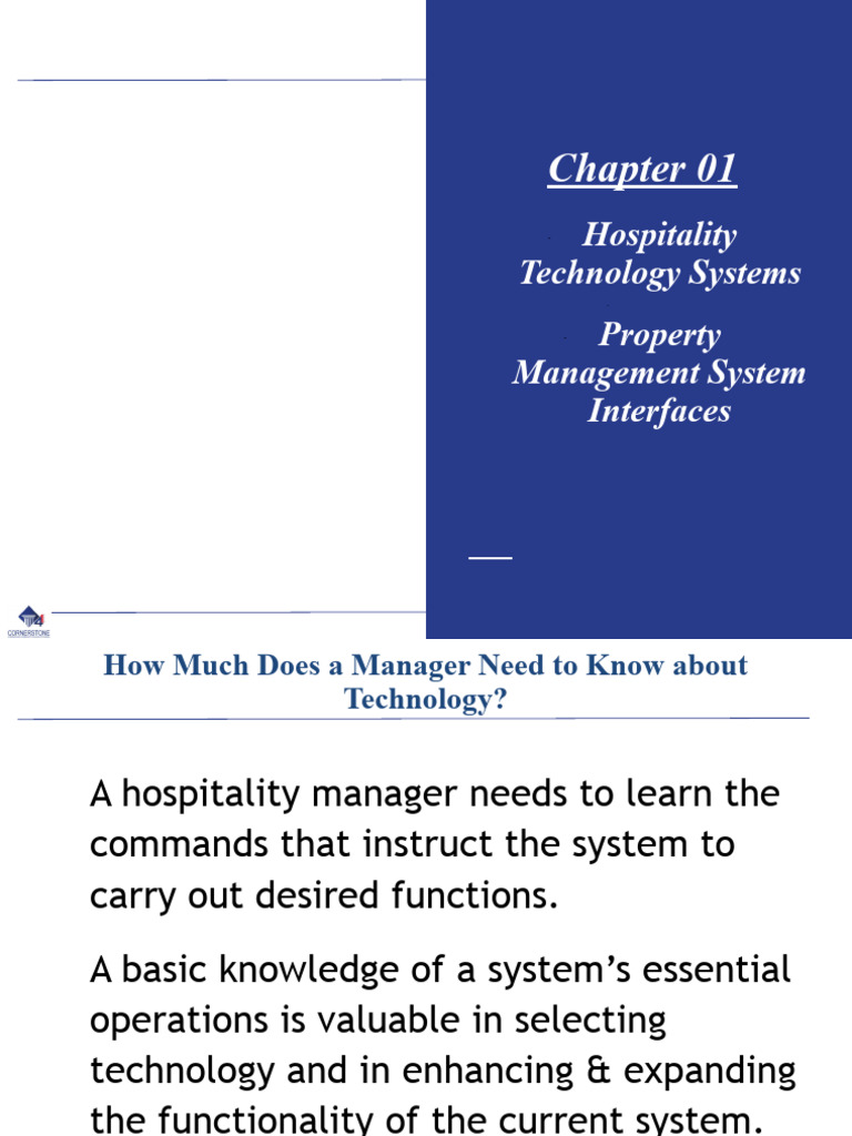 Managing Technology in Hospitality Chapter 1 | Download Free PDF | Point Of Sale | Computing