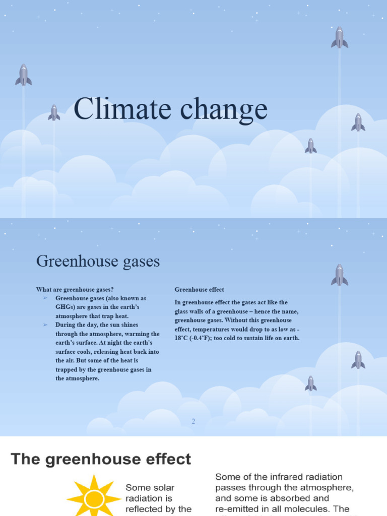 Understanding Greenhouse Gases and Climate Change | PDF | Greenhouse ...