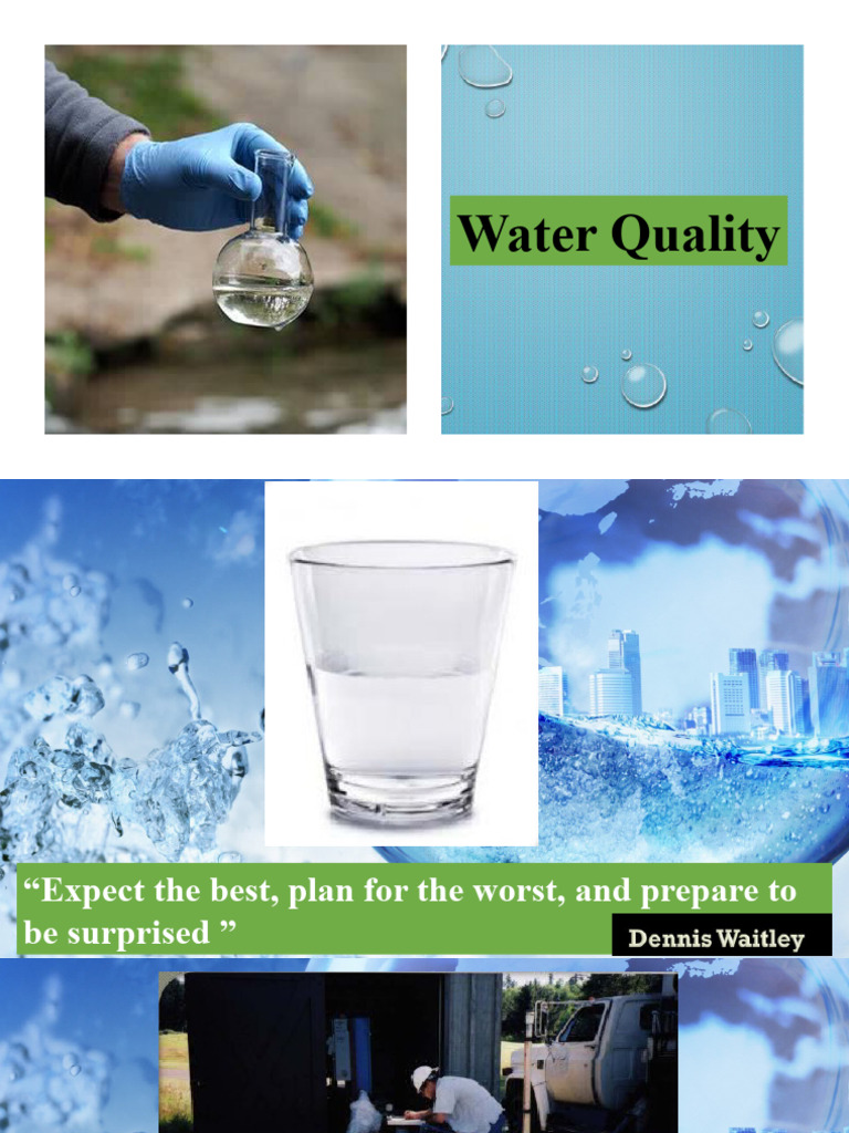 11 1 Water Quality Standard 26052022 071838pm | PDF | Water | Ph