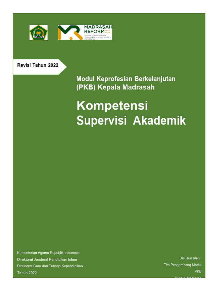 Program Supervisi Guru Dan Tenaga Kependidikan | PDF | Karier & Perkembangan | Seni