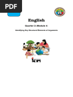 English 10 - Q2 - Module 2 - Identifying The Key Structural Elements of Arguments | PDF ...