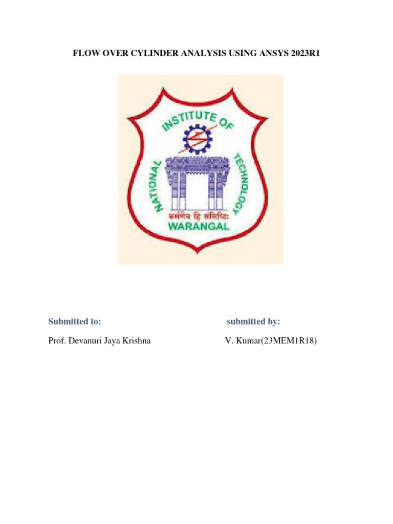 Flow Over Cylinder | PDF | Fluid Dynamics | Computational Fluid Dynamics