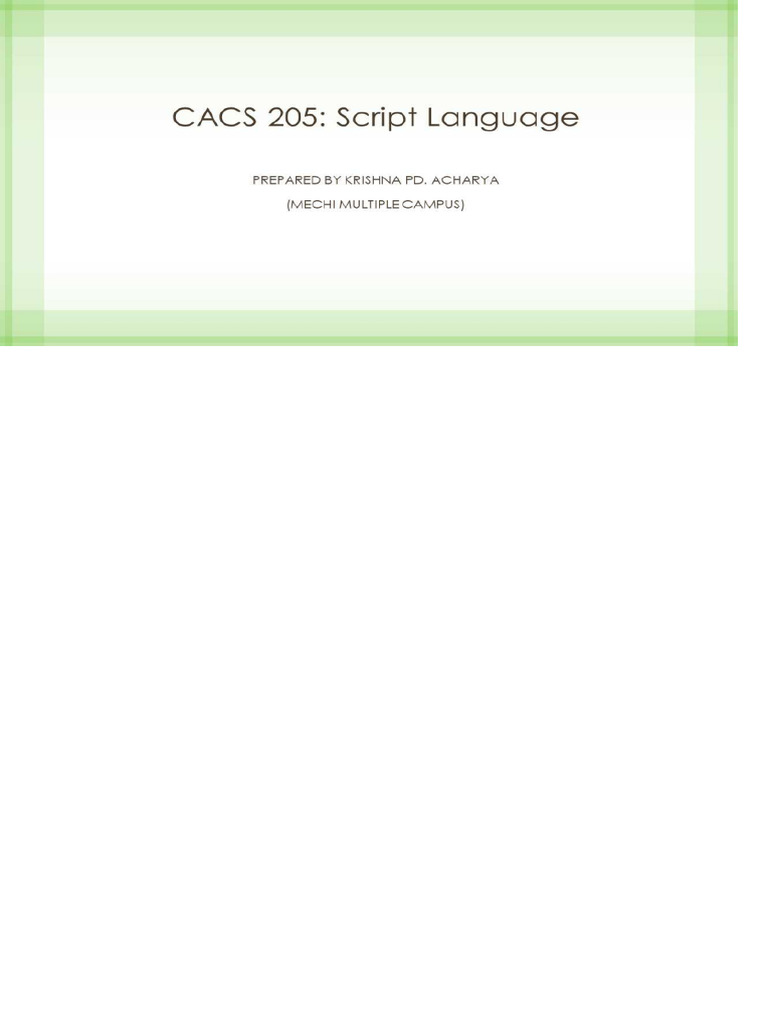 2.server Side Scripting With Database | PDF