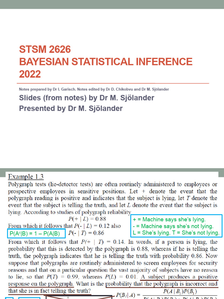 Lecture 2 | PDF | Random Variable | Statistical Theory