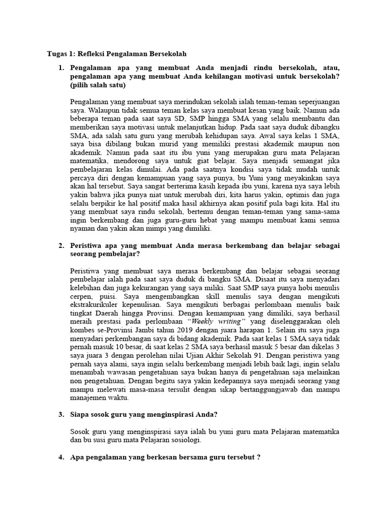 Filosofi Pendidikan - Halimatusa'diah - 1 | PDF