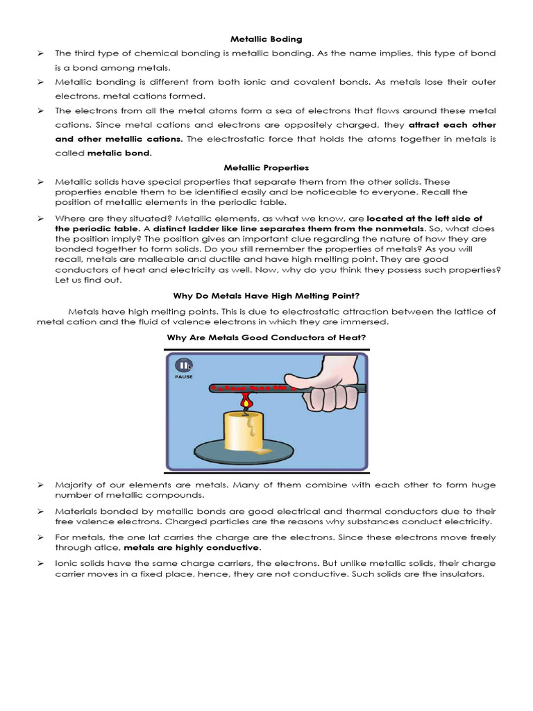 Metallic Boding | PDF