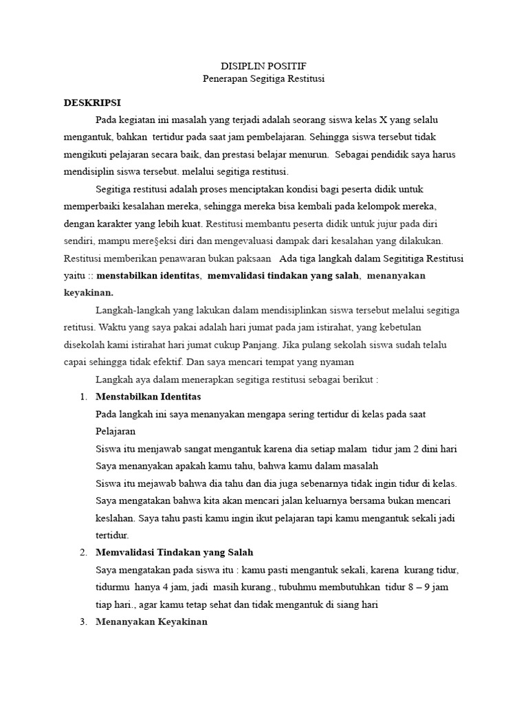 Disiplin Positif | PDF
