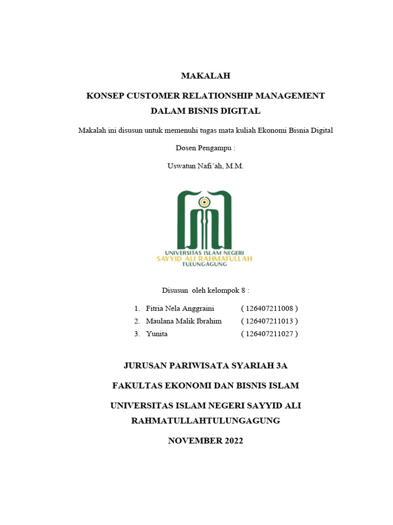 MAKALAH EBD Kel 8 | PDF | Bisnis