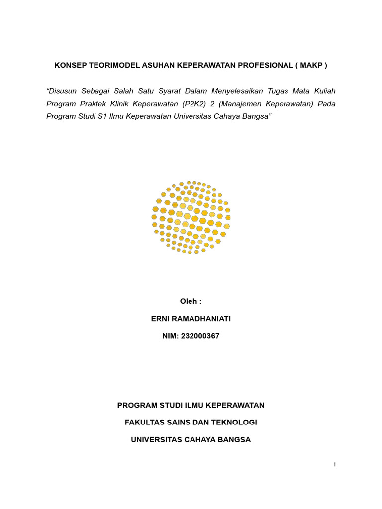 Konsep Teori Makp | PDF | Karier & Perkembangan