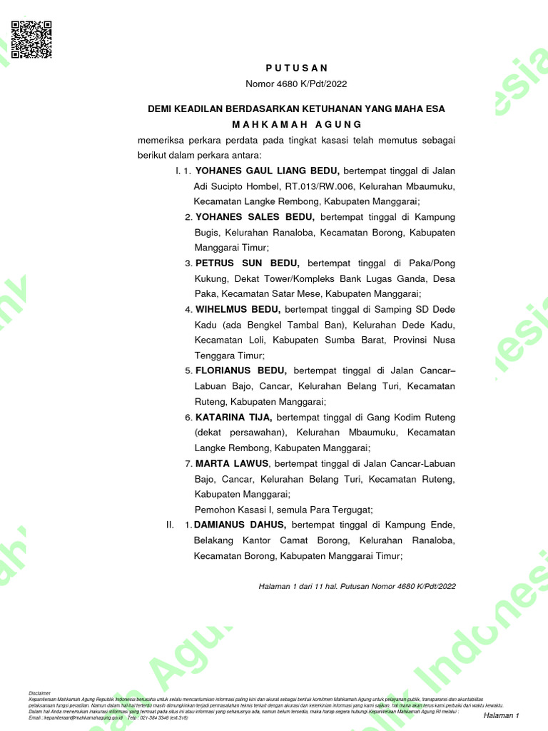 Putusan 4680 K PDT 2022 20230928210624 | PDF