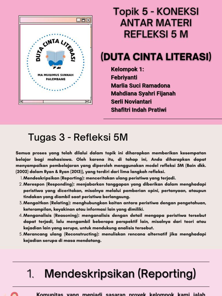 Topik 5 - Proyek Kepemimpinan - KONEKSI ANTAR MATERI | PDF