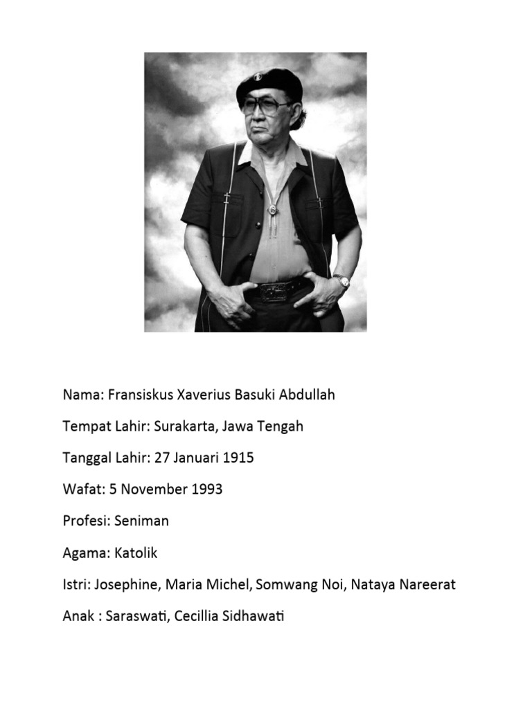 Biografi Basuki Abdullah | PDF | Seni