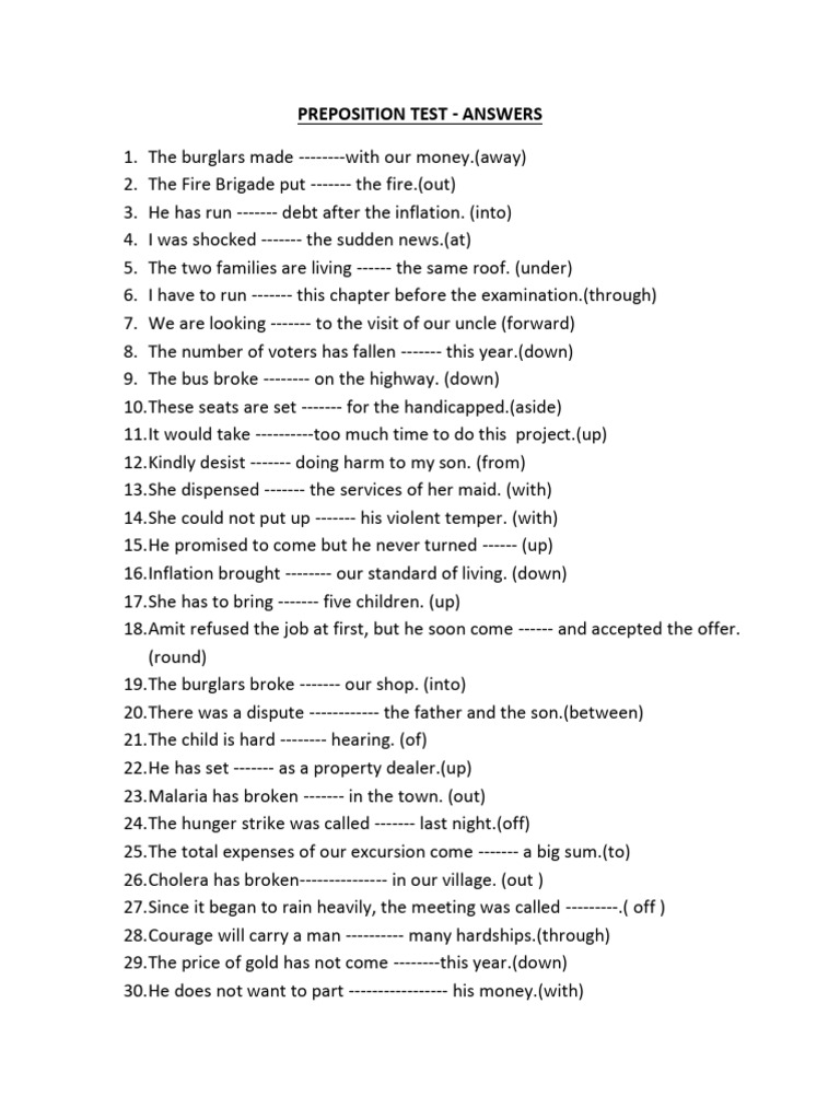 Prep Answers | PDF