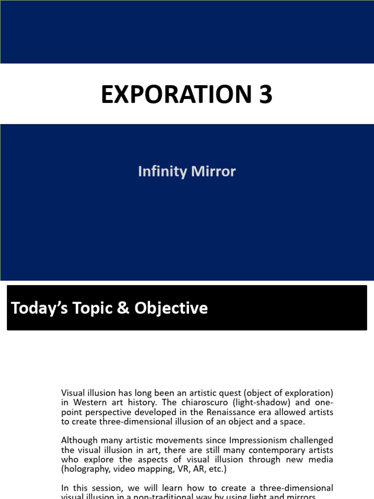 Task 4 - Infinity Mirror | PDF | Mirror | Wire