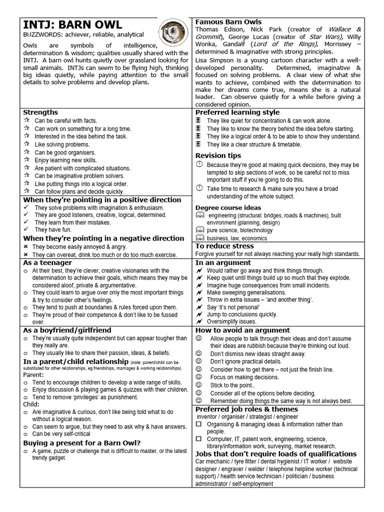 Buzz Information Barn Owl | PDF