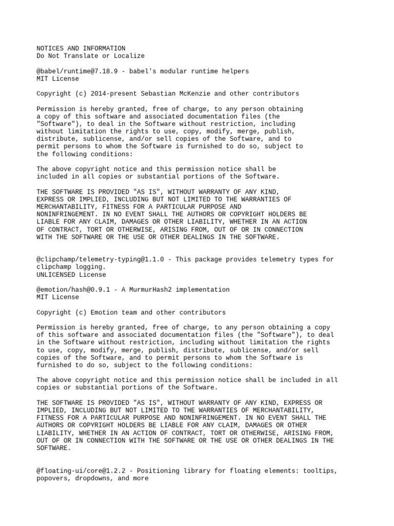 NOTICE | PDF | Copyright | Tort