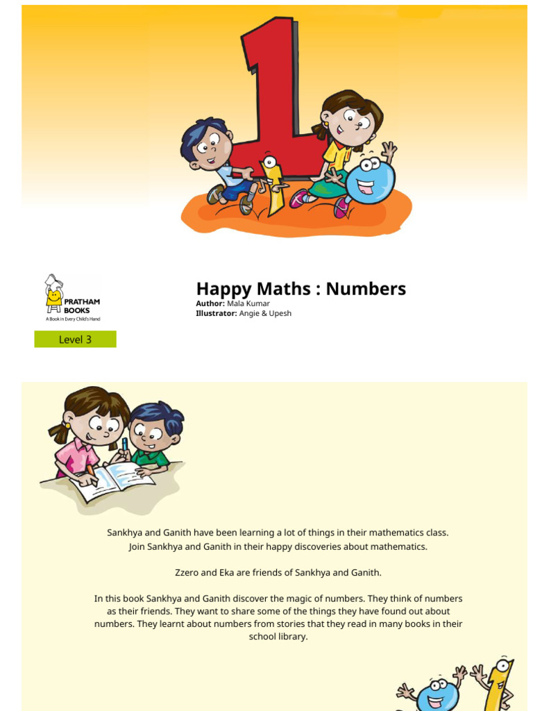Happy Maths Numbers 1 | PDF | Creative Commons License | Weight