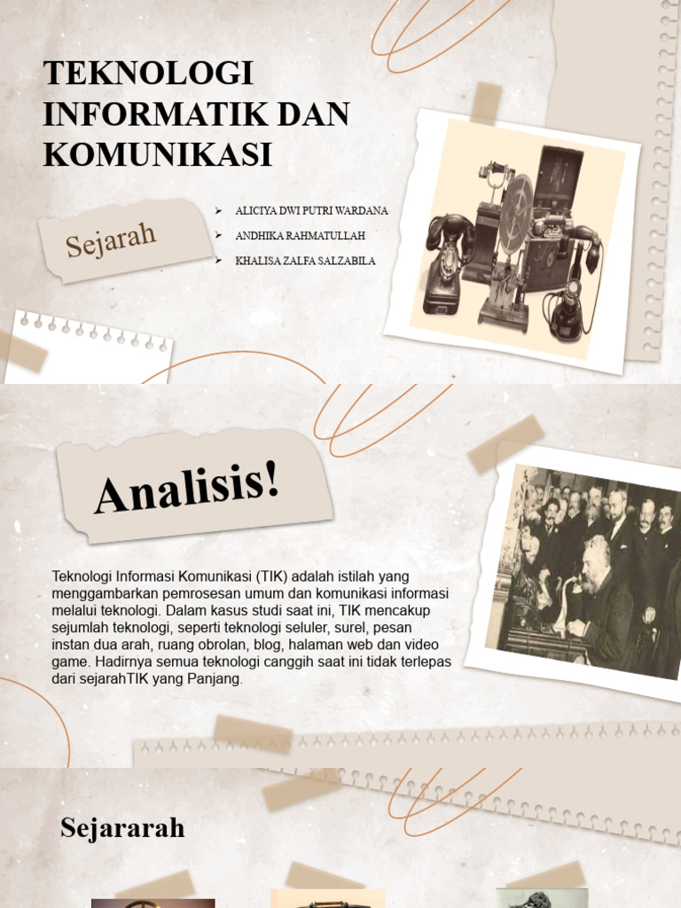Sejarah Perkembangan Informatika | PDF