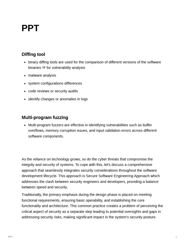 Diffing Tool | PDF | Computer Security | Security
