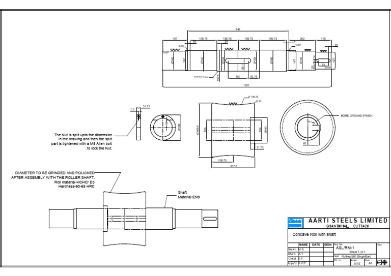 Concave Roll Design Specifications | PDF