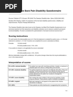 Orebro Musculoskeletal Pain Questionnaire-short-Form | PDF | Diseases ...